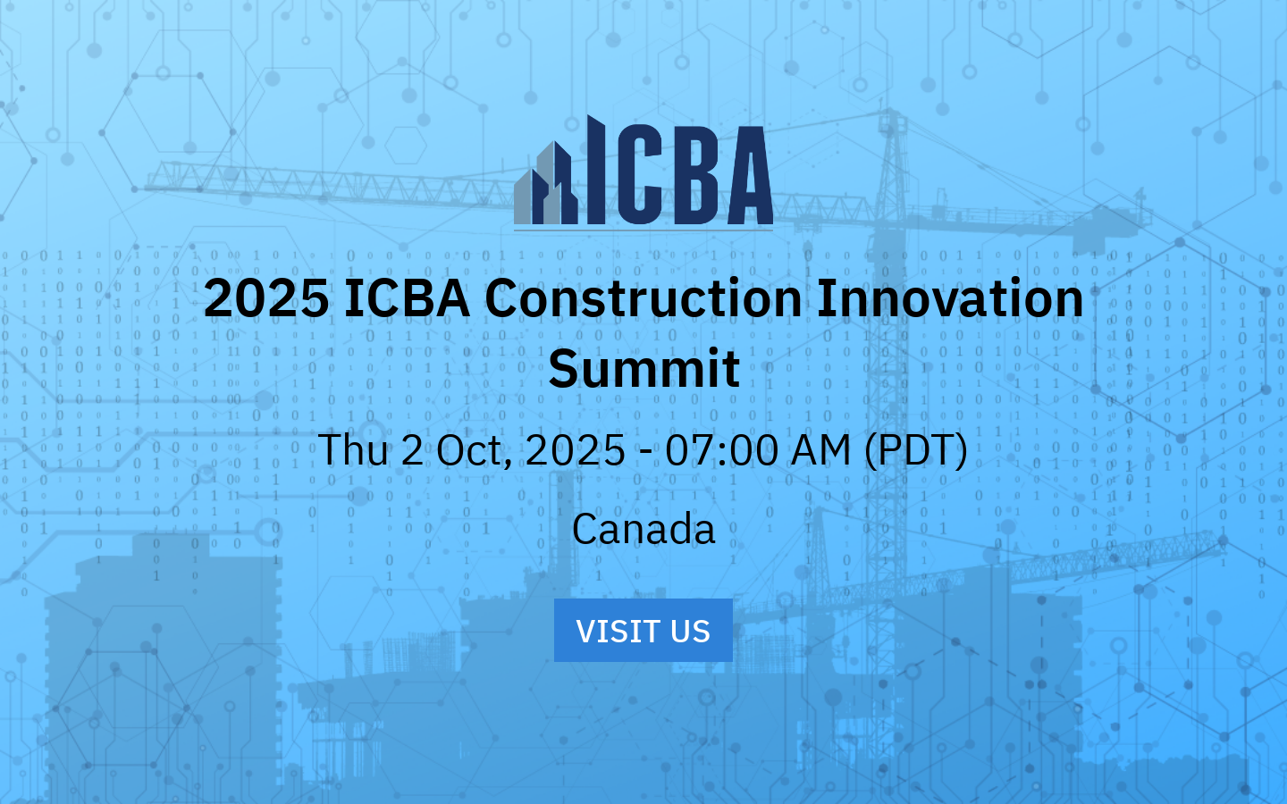 2025 ICBA Construction Innovation Summit